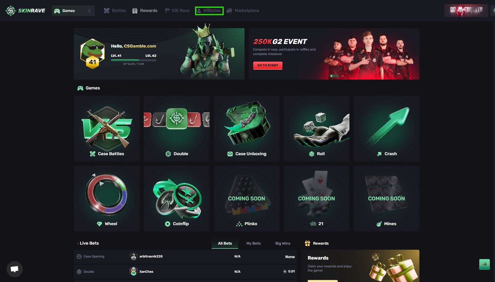 Skinrave Promo Code 2025 » Claim 0.50$ Free Bonus Now!