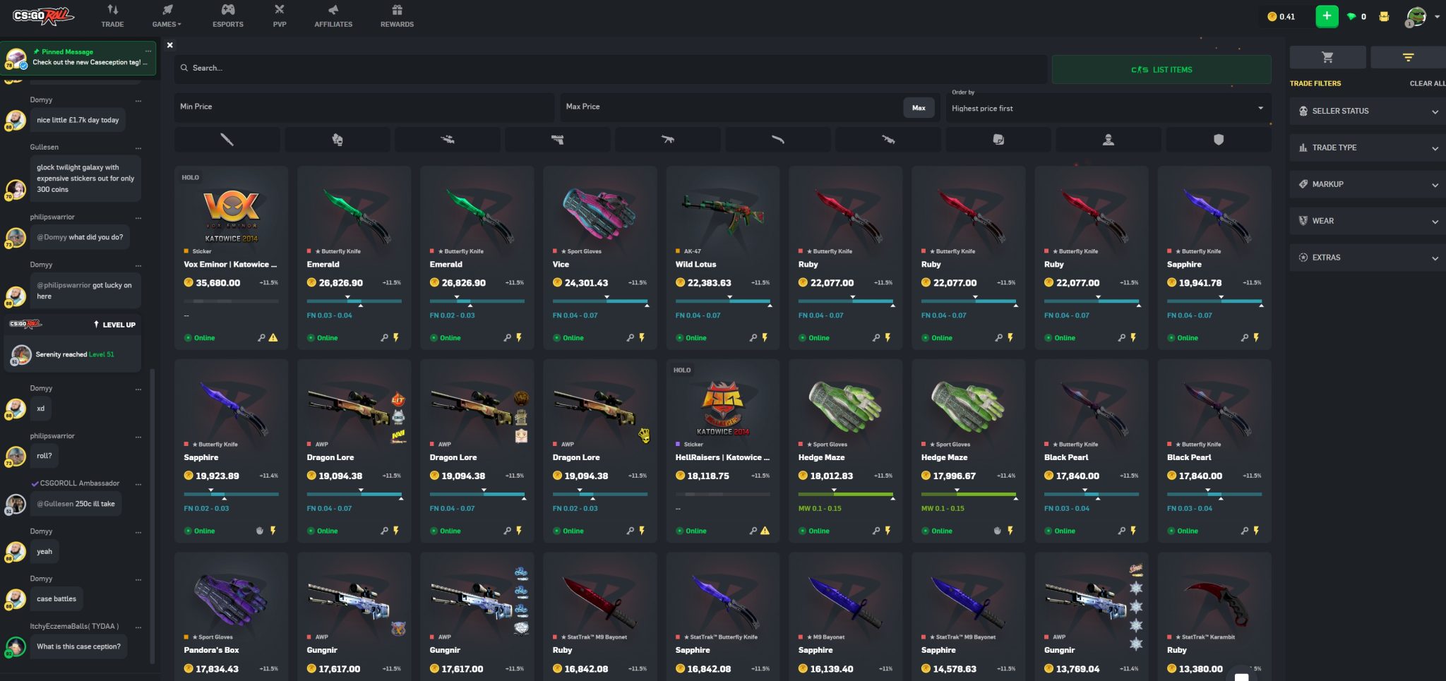CSGORoll Review » Features, Games and Bonuses (2025)