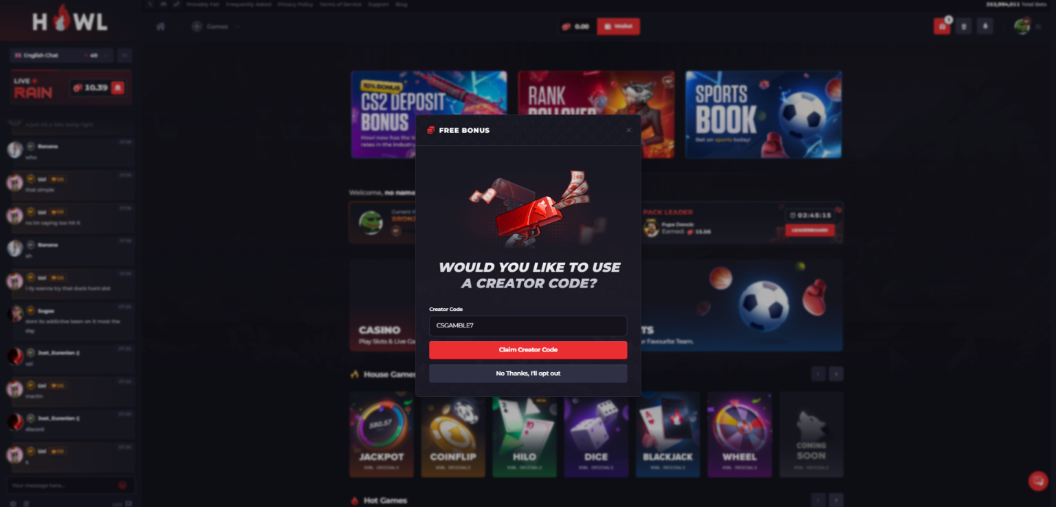 Howl.gg Review 2025 » Is Howl.gg Legit? Find out here!