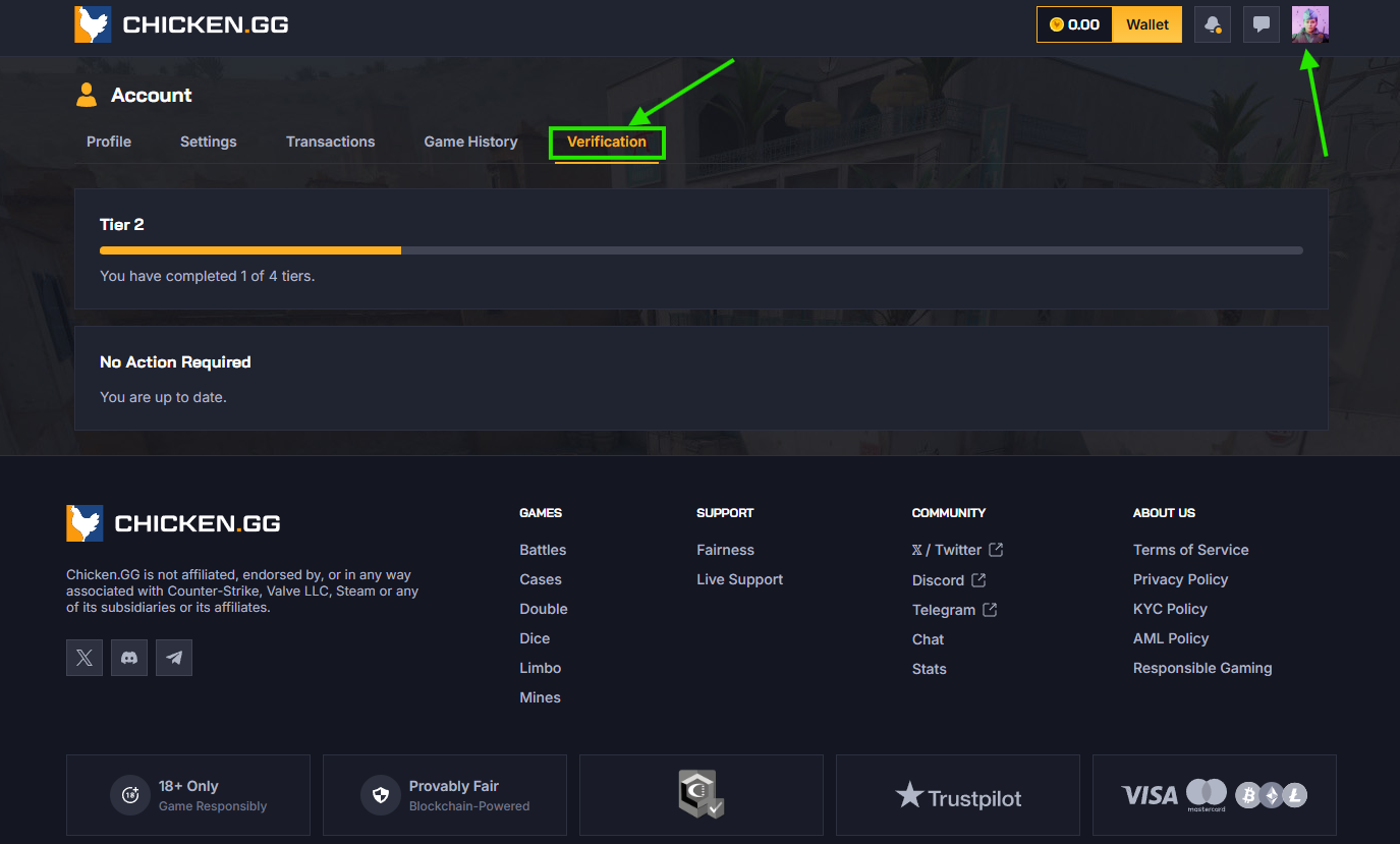Chicken.gg Review 2025 » Games, Features and Bonuses