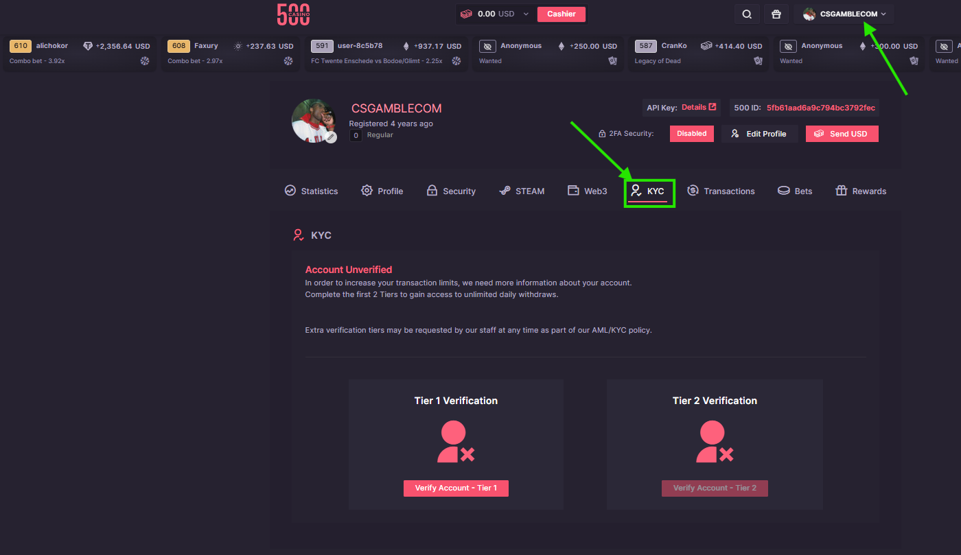 CSGO500 Casino Review 2025 » Is It Legit? Get Daily Case!