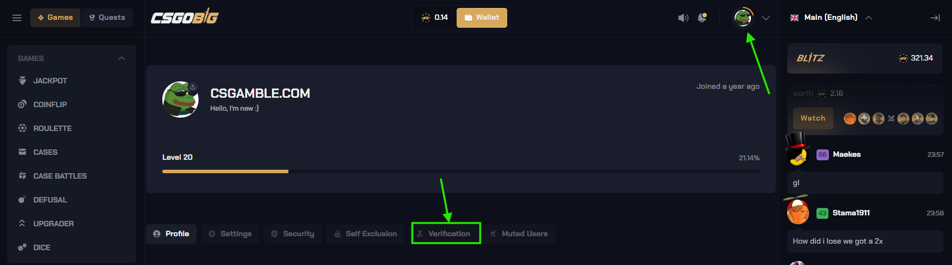 CSGOBIG Review 2025 » Games, Features and Free Cases