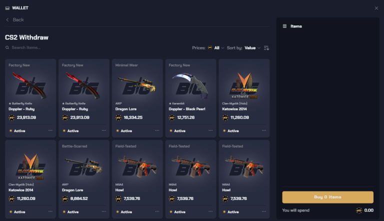CSGOBIG Review 2025 » Games, Features and Free Cases