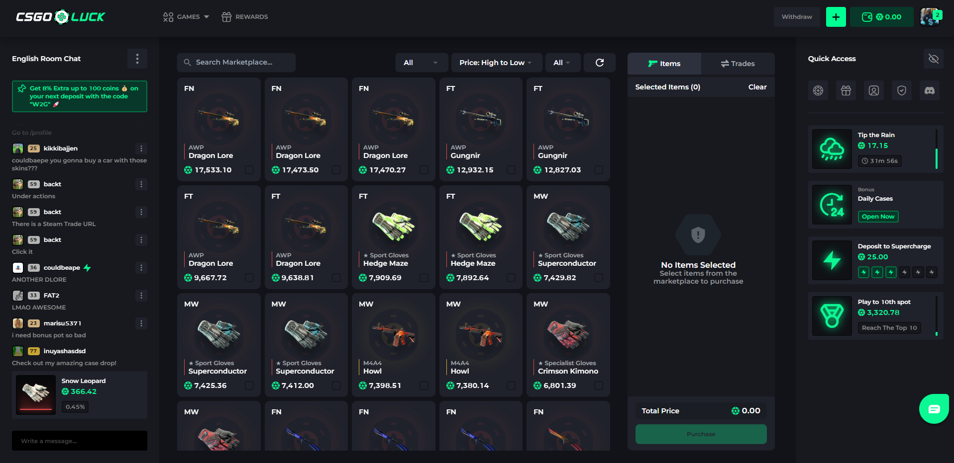 CSGOLuck Review 2025 » Is CSGO Luck Legit? Get 100 Coins!